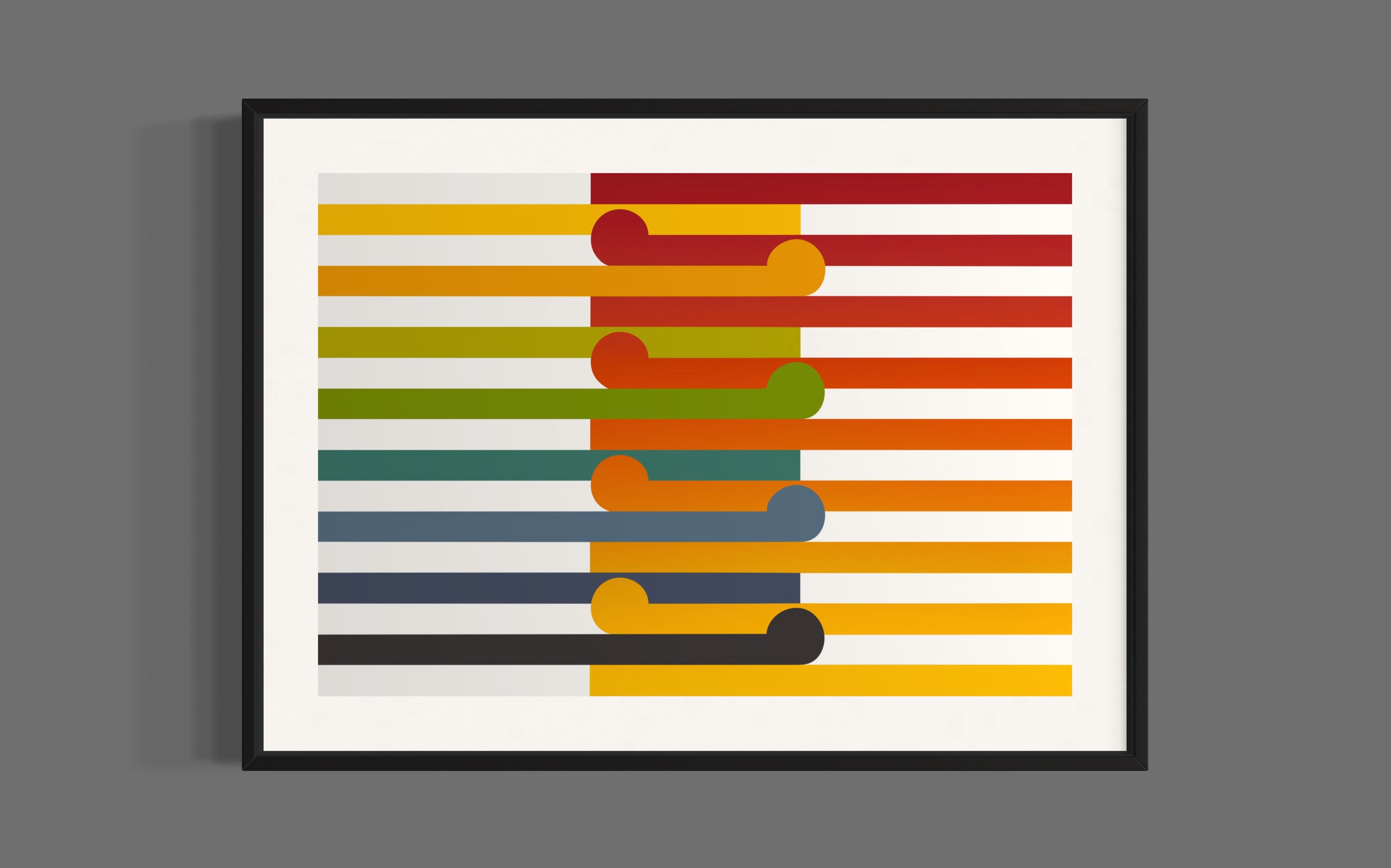 Koru print – Rauhī Collective