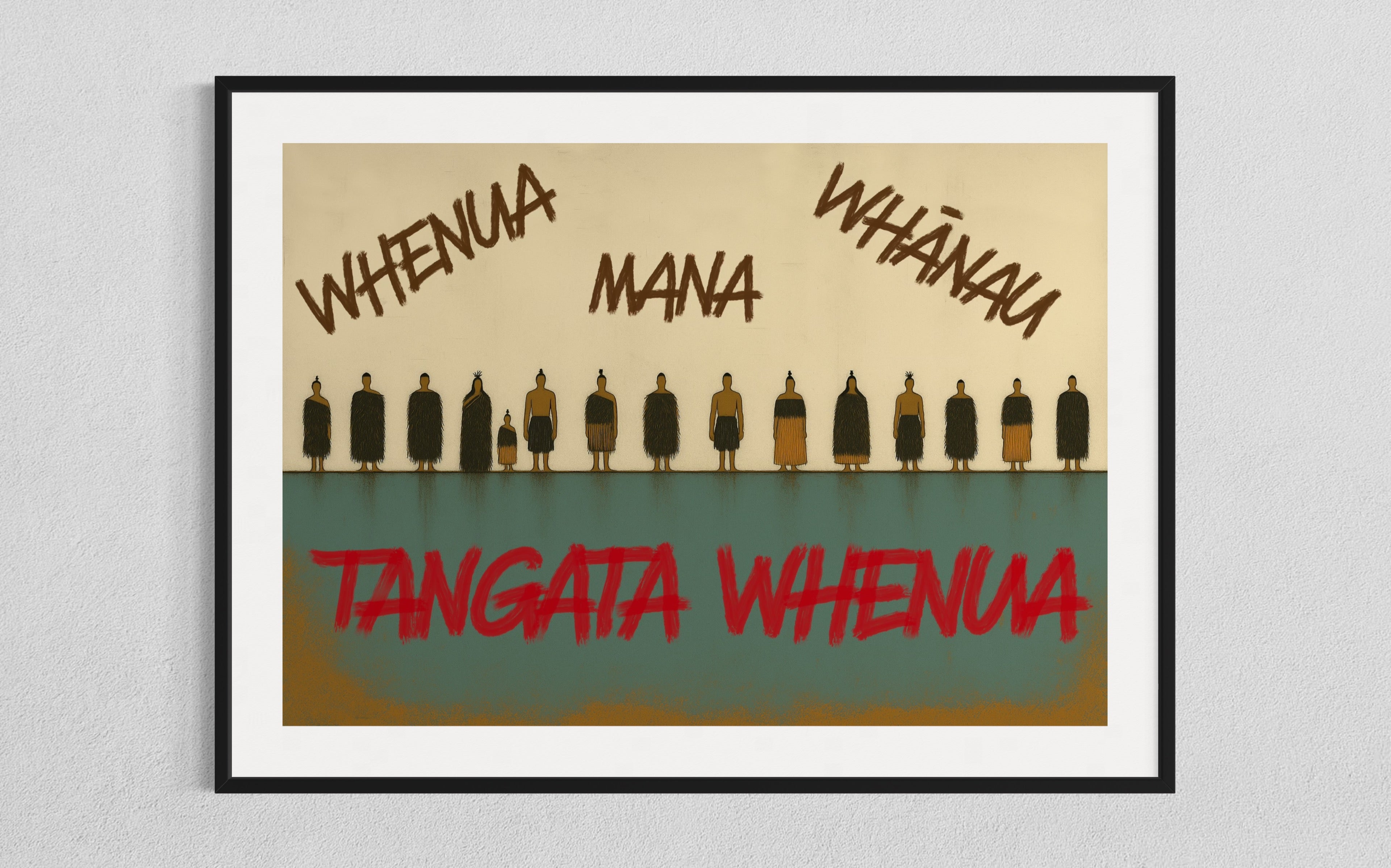 Tangata Whenua Print – Rauhī Collective
